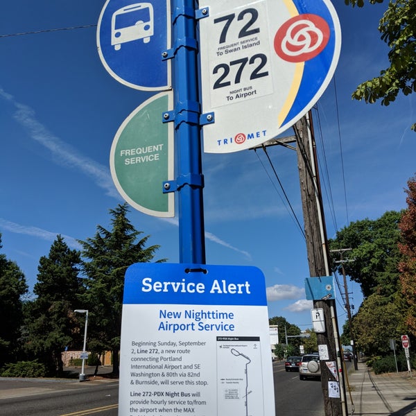 Trimet Bus Stop