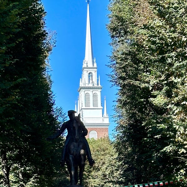 Paul Revere Statue North End