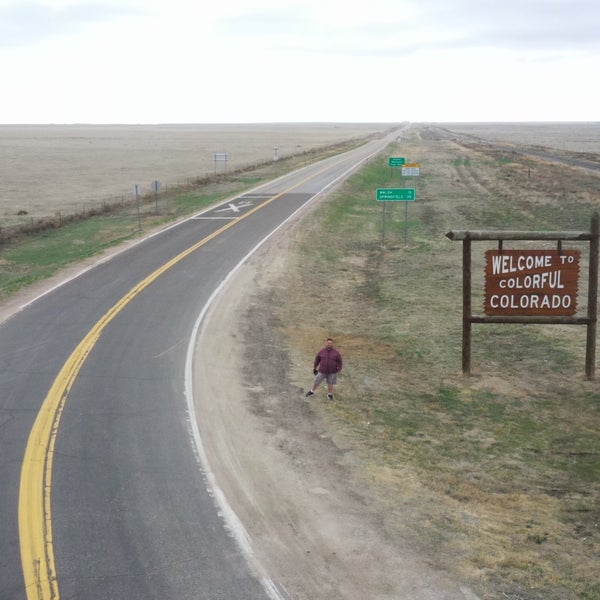 Welcome To Colorado Sign - Walsh, CO