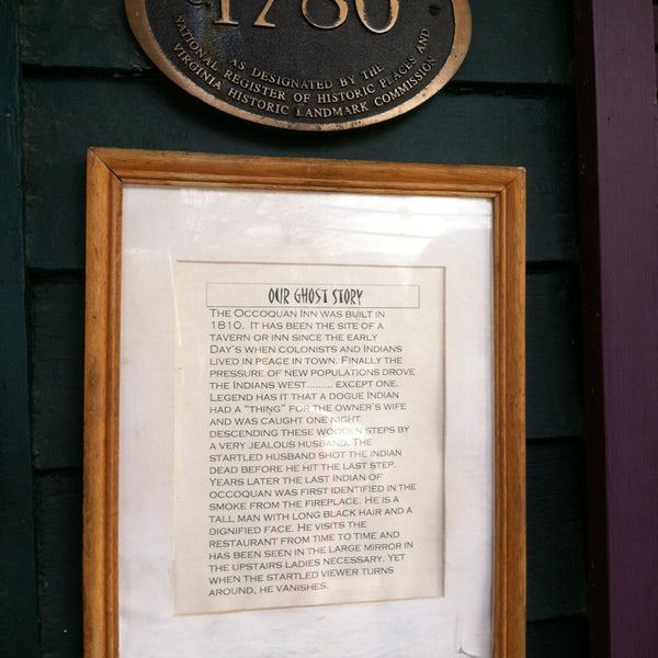 Occoquan Inn Restaurant and Tavern - Occoquan, VA