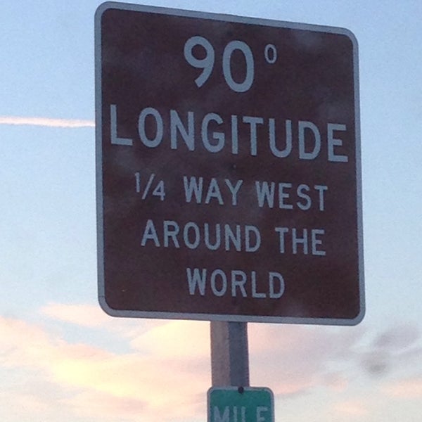 90° W Longitude - 3 tips from 271 visitors