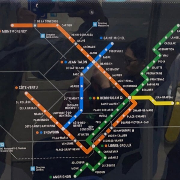 STM Station de la Place-des-Arts - Metro Station in Montréal