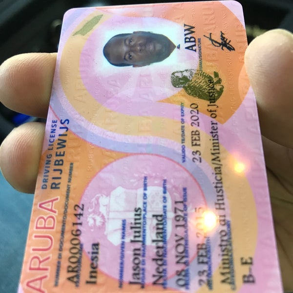 loket rijbewijs aruba - Police Station