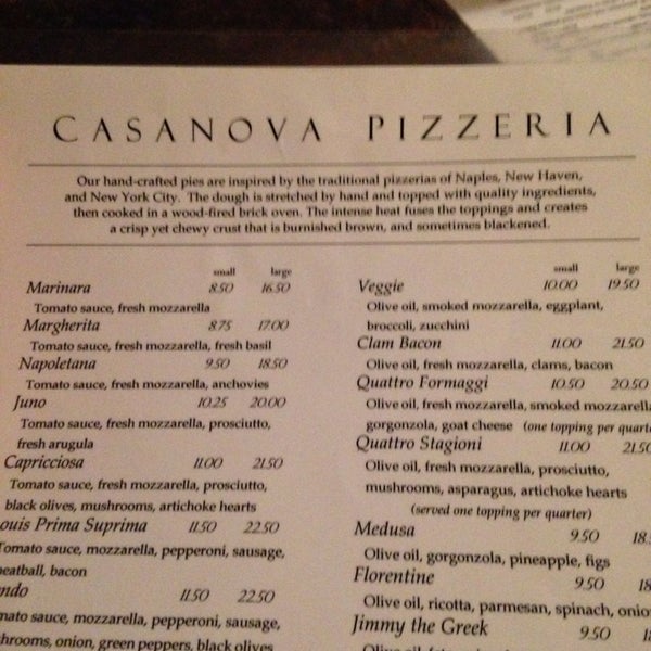 Casanova Pizzeria (Now Closed) - Depot Bench - 1204 S Vista Ave