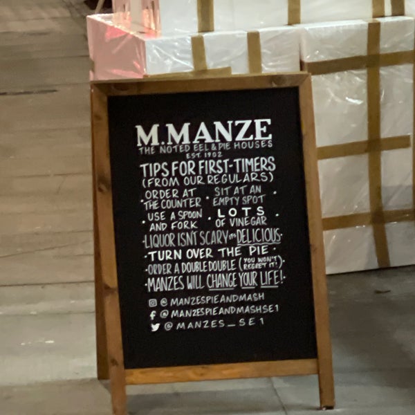 M. Manze's - Southwark - 87 Tower Bridge Rd