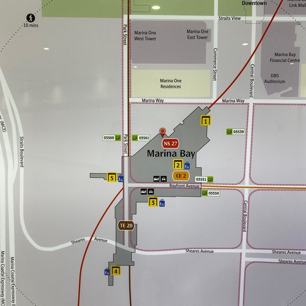 Marina Bay MRT Interchange (NS27/CE2/TE20) - Financial District - 30 tips