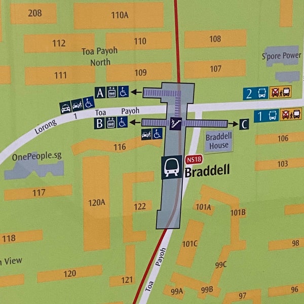 Braddell MRT Station (NS18) - Toa Payoh - 17 tips from 4144 visitors