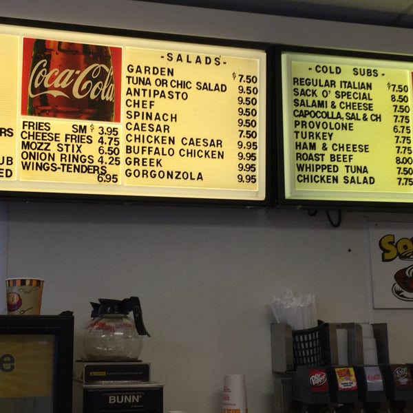 Sack O’ Subs - Ocean City - 926 Asbury Ave