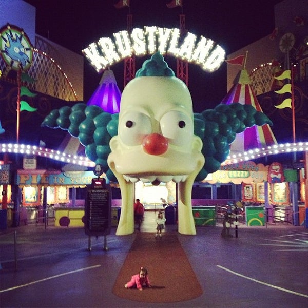 The Simpsons Ride Lights On