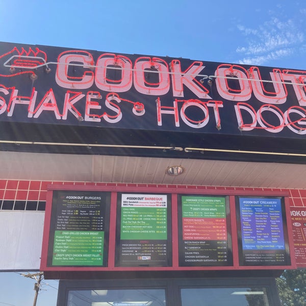 Cook Out - 3930 Western Blvd