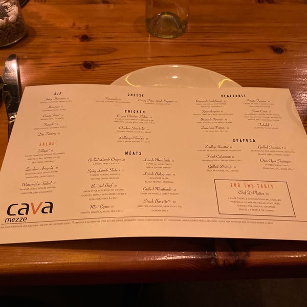 Cava Mezze - Clarendon - Courthouse - Arlington, VA