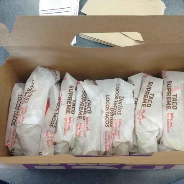 Taco Bell 12 Taco Box