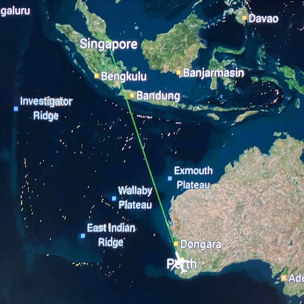 Photos at Singapore Airlines Flight 216 Perth - Singapore - Plane in Perth