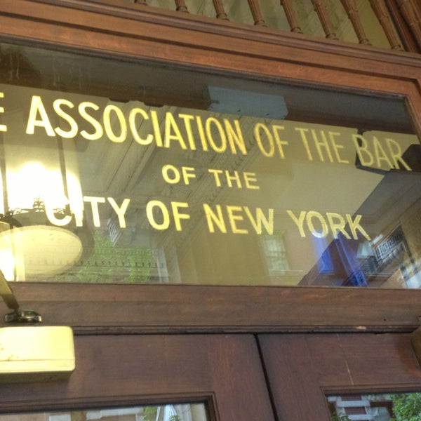 New York City Bar Association - Midtown East - 42 W 44th St