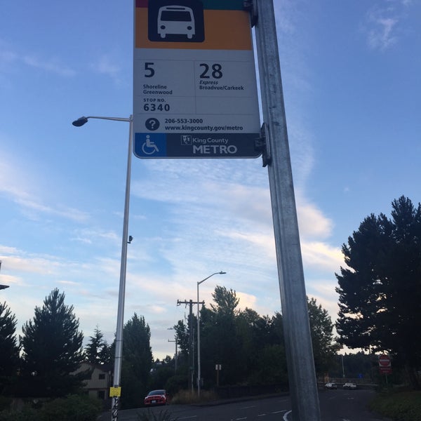 Metro Bus Stop #6340 - Fremont - Seattle, WA