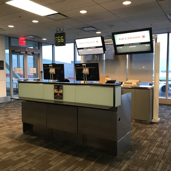 Gate F66 - Airport Gate in Toronto Pearson International Airport