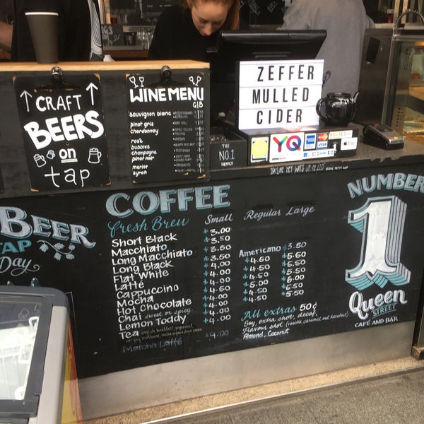 No.1 Queen Street Cafe - Britomart - 1 Queen St.