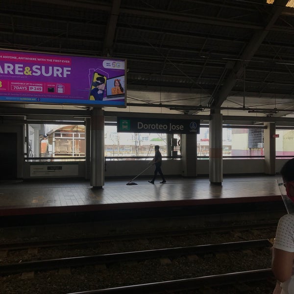 LRT1 - Doroteo Jose Station - Santa Cruz - Maynila, City of Manila