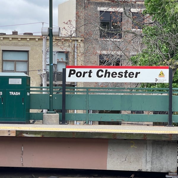 Metro North - Port Chester Train Station - Rail Station