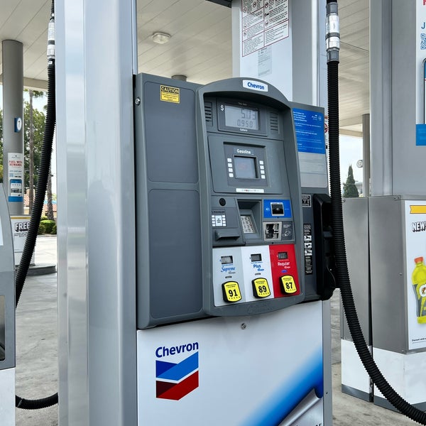 Chevron Gas Station Pump