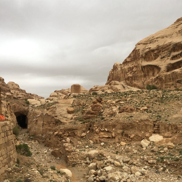 Modern Barrage Dam Across Siq
