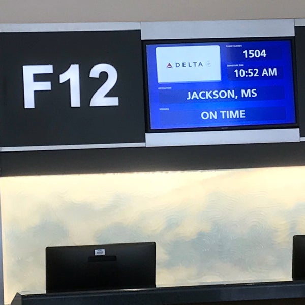 Gate F12 - Atlanta, GA