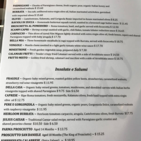 Coast @ Cucina Alessa - Italian Restaurant in Huntington Beach