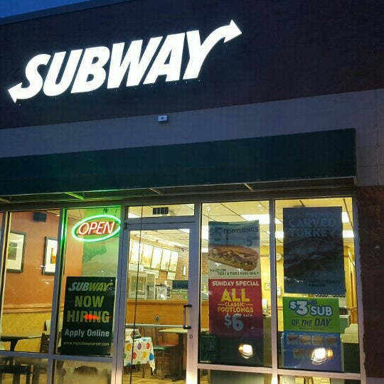 SUBWAY - 3 tips