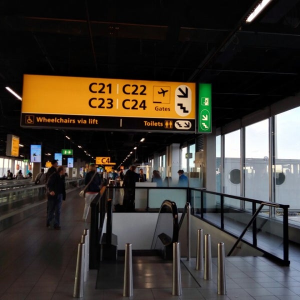 Gate C23 - Airport Gate in Schiphol