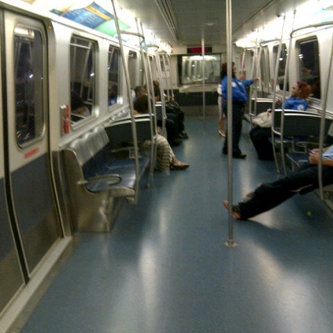 JFK AirTrain - Bombardier Facility - Airport Tram Station in Jamaica