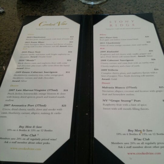 Photos at Crooked Vine/Stony Ridge Winery - 7 tips