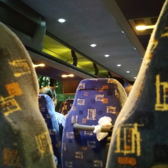 Woodlands Express Park n Ride - Bus Line in Spring