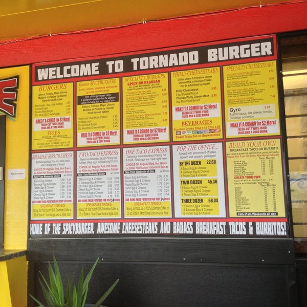 Tornado Taco - Mexican Restaurant in Houston