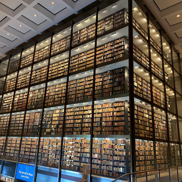 Beinecke Rare Book and Manuscript Library - College Library in New Haven