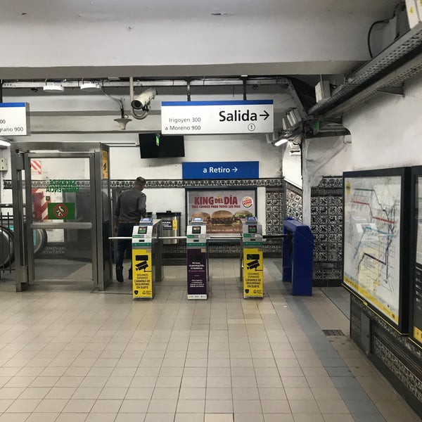 Estación Moreno [Línea C] - Metro Station in Buenos Aires