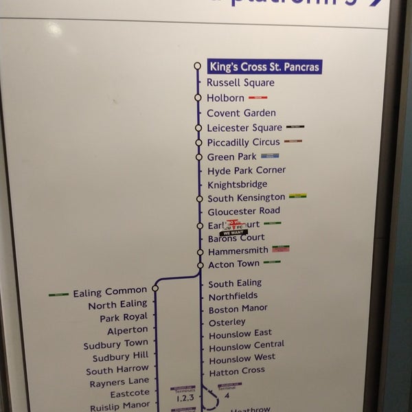 King's Cross St. Pancras London Underground Station - London, Greater ...