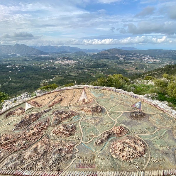 Mirador Coll De Rates - Scenic Lookout in Parcent