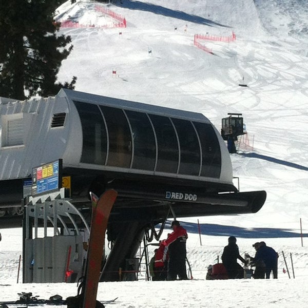 Red Dog Chair - Ski Chairlift