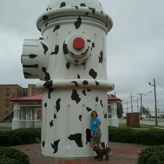 Photos at Giant Fire Hydrant at Fire Museum of Texas - Beaumont, TX