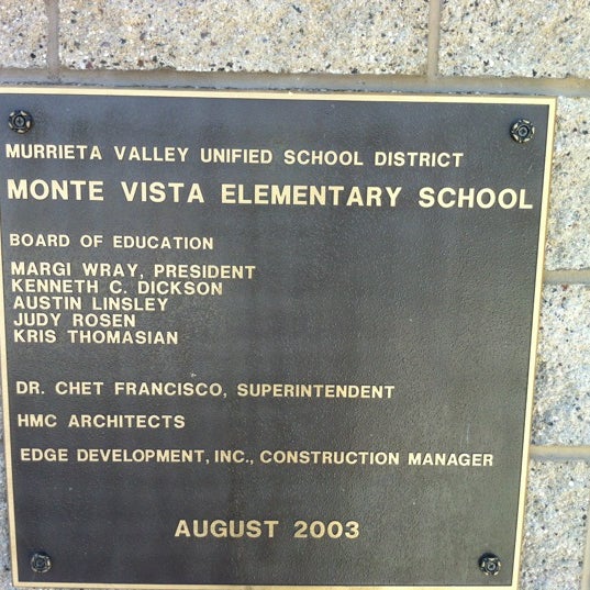 Monte Vista Elementary - Murrieta, CA