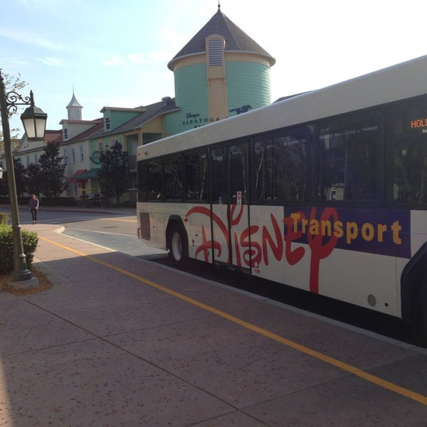 The Springs Bus Stop - Disney's Saratoga Springs Resort - Disney's ...