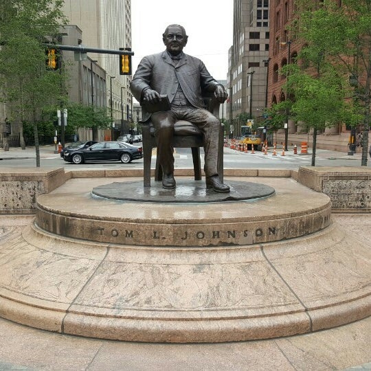 Photos at Tom L Johnson Statue by Herman N Matzen - Downtown Cleveland ...