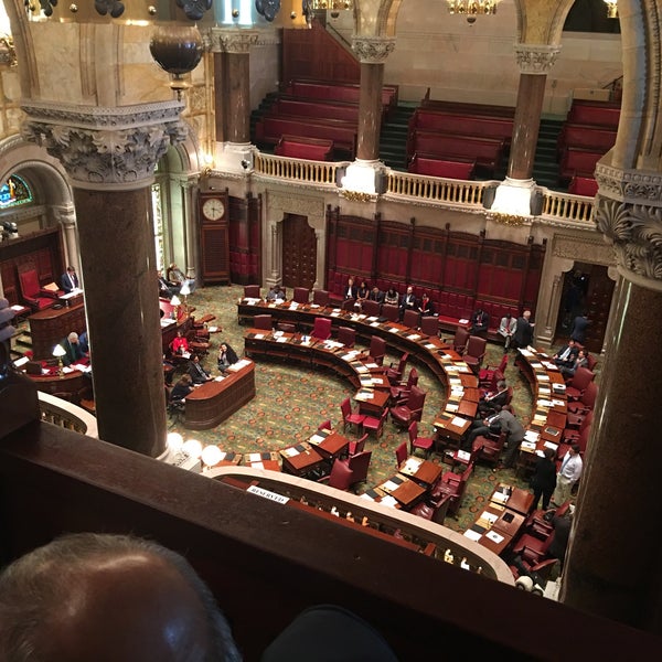 New York State Senate Chamber - Capitol Building in Albany