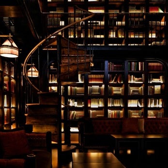 10 of NYC's Best Bars with Books
