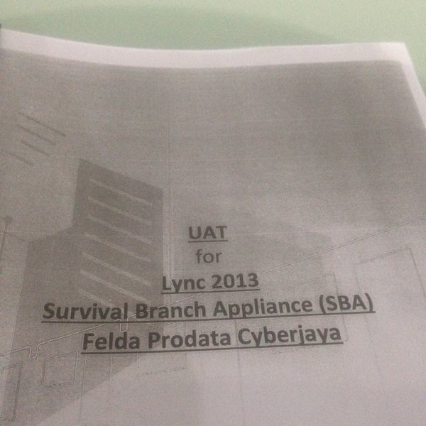 Felda Prodata System - Office in Cyberjaya