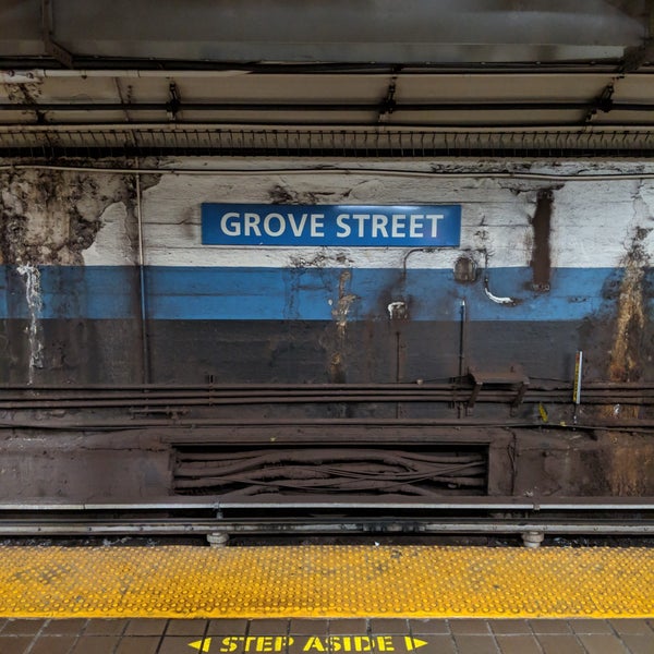 Photos at Grove Street PATH Station - Metro Station