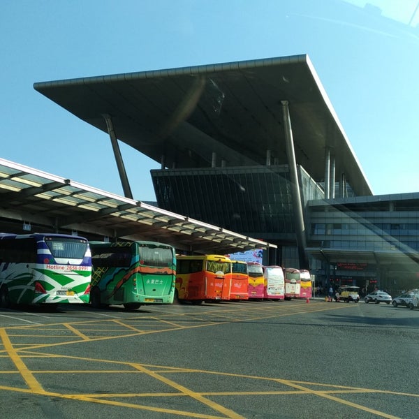 深圳灣口岸巴士總站 Shenzhen Bay Port Bus Terminal - Bus Station