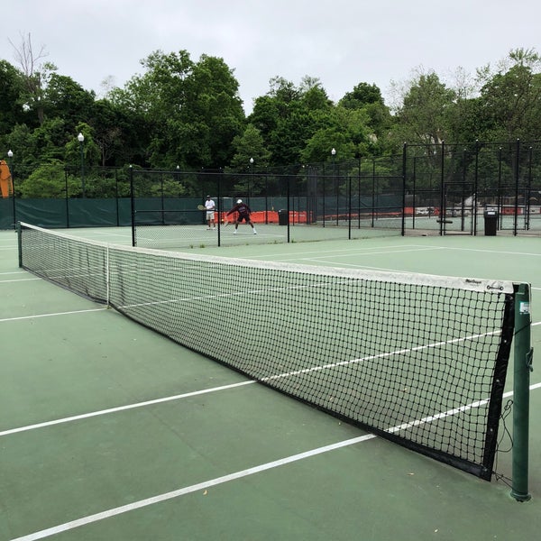 tennis courts at new rochelle highschool - 2 visitors