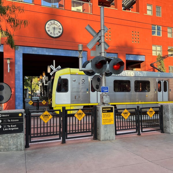 Metro Rail - Del Mar Station (A) - Old Pasadena - 230 S Raymond Ave