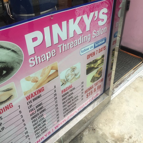 Pinky's Shapes Threading Salon - Hair Salon in New York